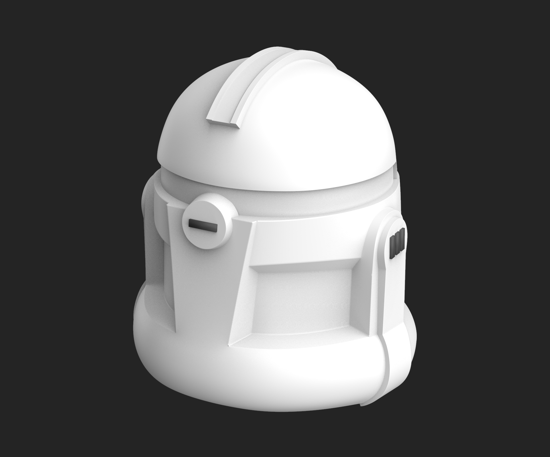 🪖 Clone Trooper Helmet TCW Phase 2 - 3D Print Files STL・ 3D File for ・Cults