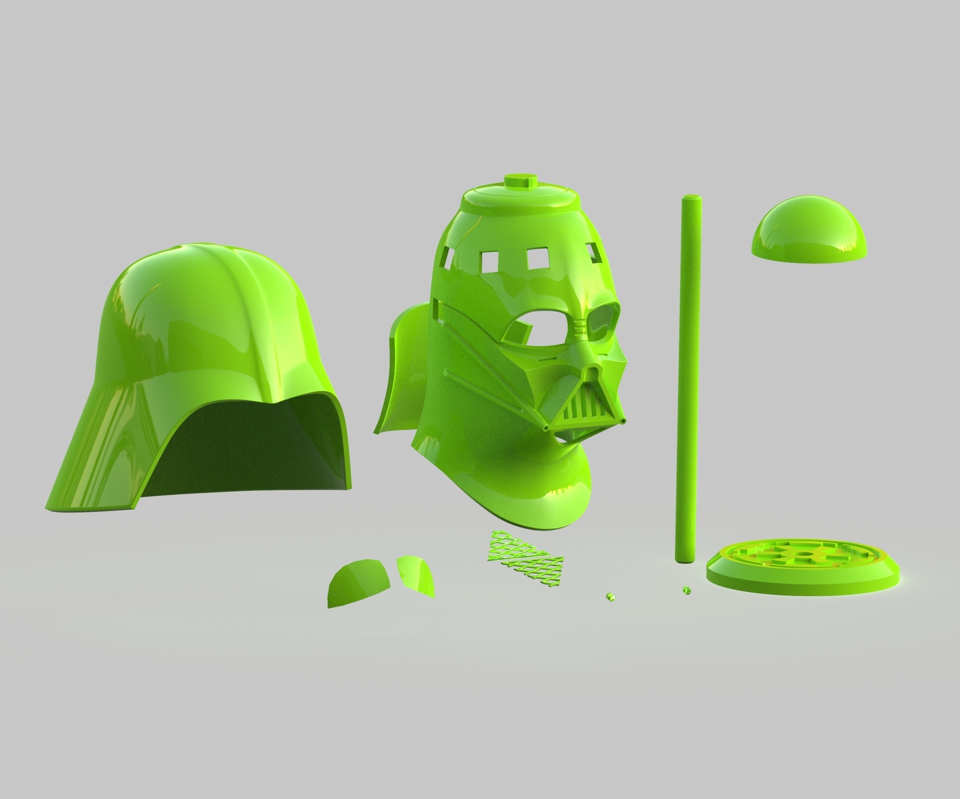 🪖 Darth Vader Helmet ROTS - 3D Print Files・ 3D File for ・Cults