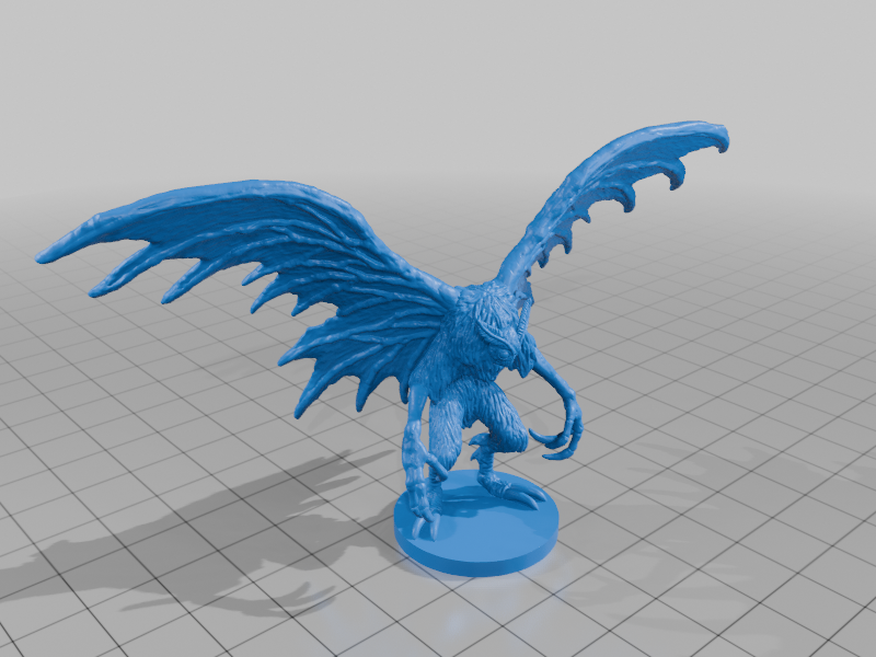 🎲 Mothman・Free 3D File for ・Cults