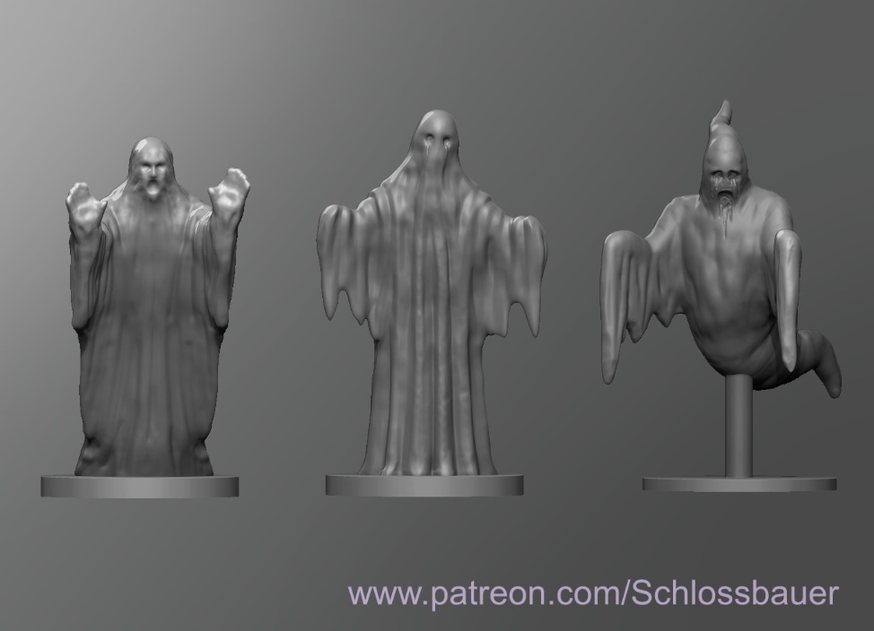 👻 Basic Ghost・Free 3D File for ・Cults