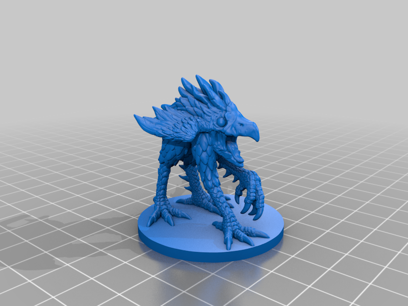 🎲 Achaierai・Free STL File for ・Cults
