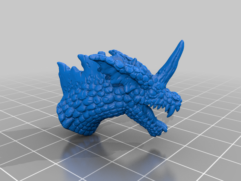 🎲 Aquamentus・Free STL File for ・Cults