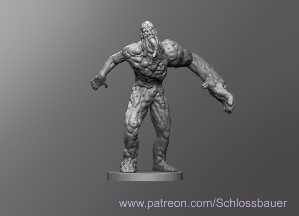 Free STL file Abyssal wretch 🎲 ・3D printing template to download・Cults