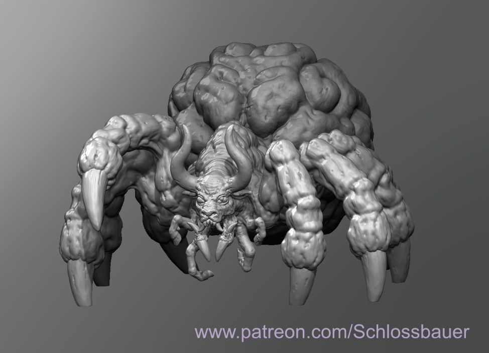🎲 Ushi Oni・Free 3D File for ・Cults