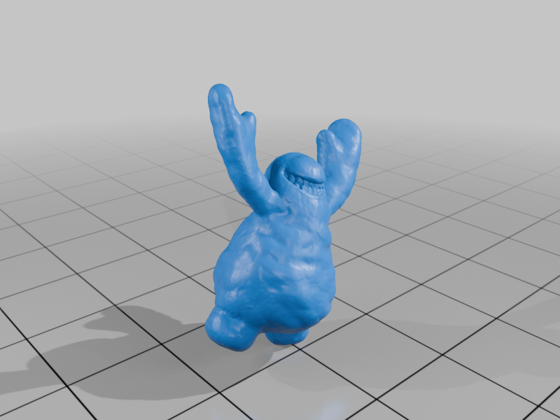 🤏 Small Snow Golem・Free 3D File for ・Cults