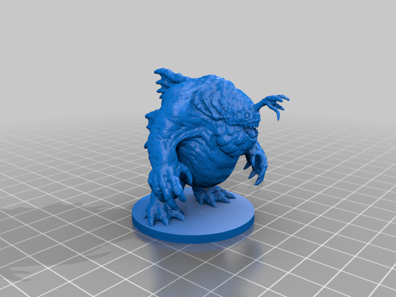 🎲 Large Deep One ver1・Free 3D File for ・Cults