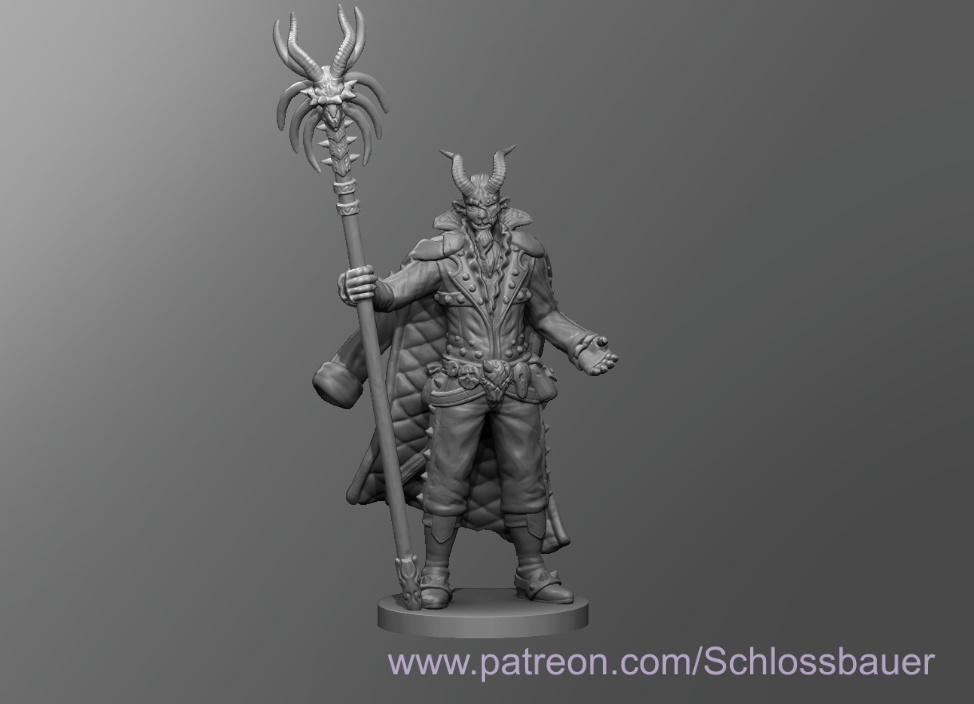 🎲 Shifter Warlock・Archivo 3D Gratis para ・Cults