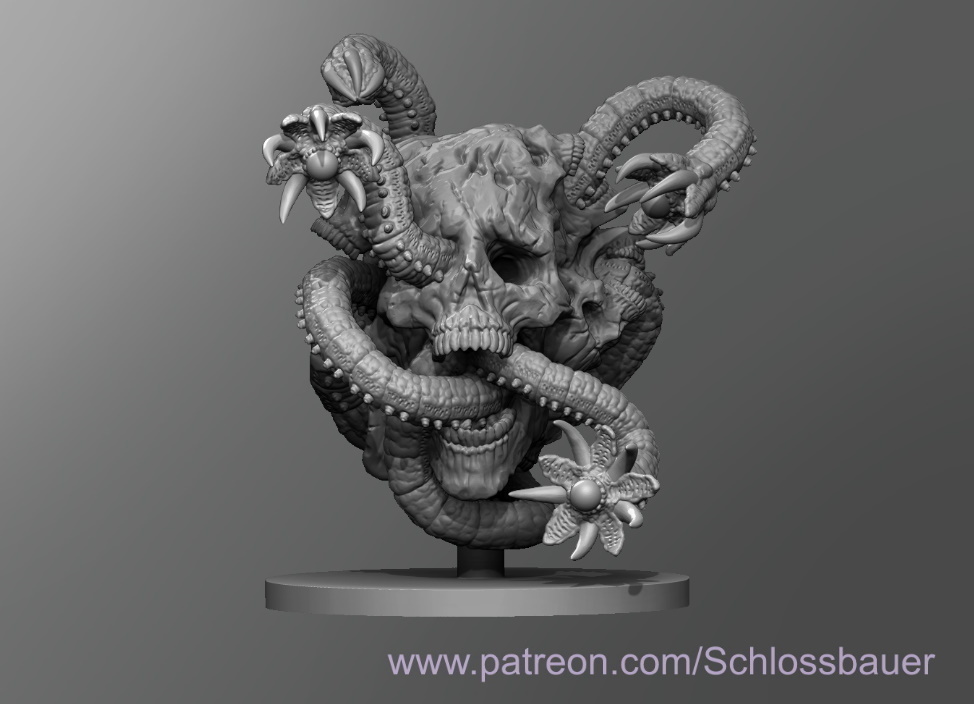 👨 Castlevania Man Eater・Free 3D File for ・Cults