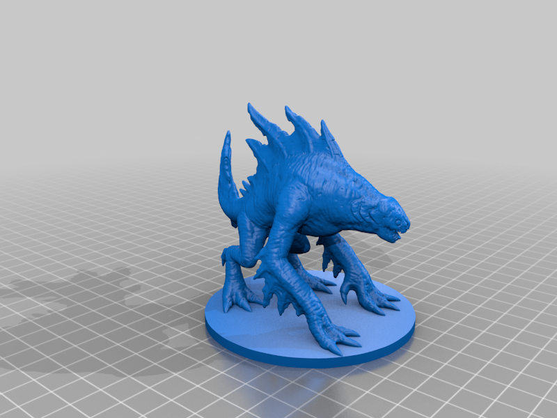 Free 3D file Huge Deep One ver1 🎲 ・3D printer model to download・Cults