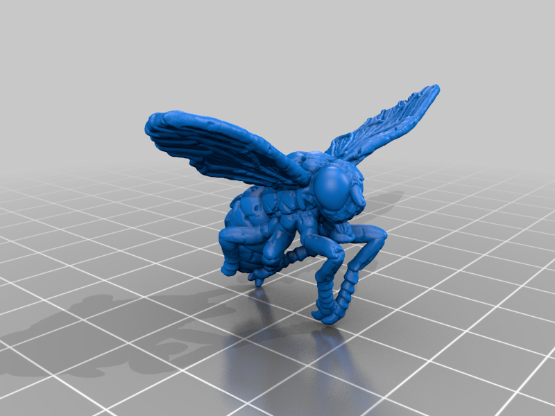 🧟 Zombie Fly・Free STL File for ・Cults