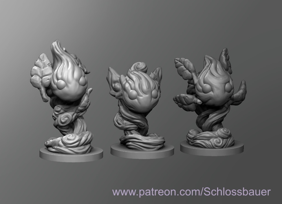 🎲 Air wisp・Free 3D File for ・Cults