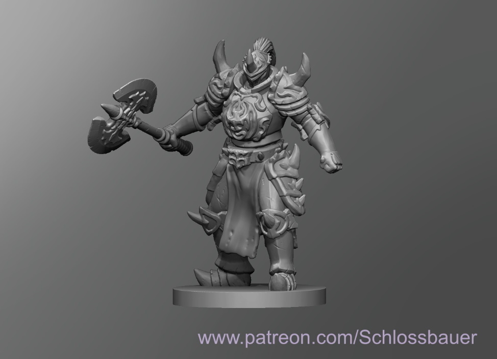 🪓 Castlevania Axe Knight・Free 3D File for ・Cults