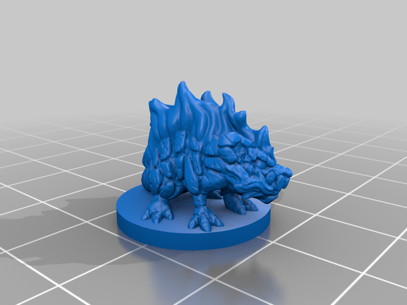 🐀 Cinder Rat・Free STL File for ・Cults