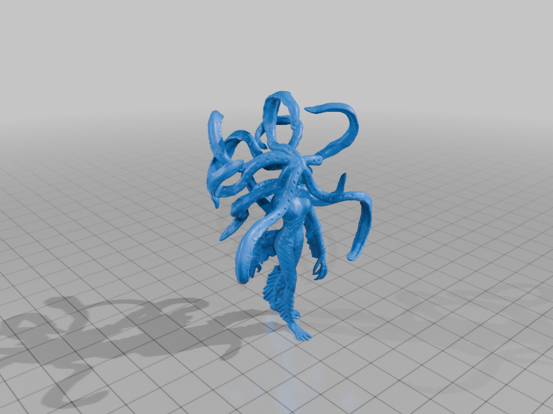 🎲 Large Deep One ver3・Free 3D File for ・Cults