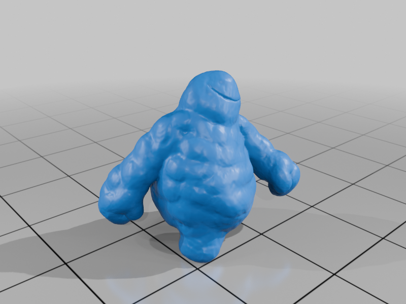 🤏 Small Snow Golem・Free 3D File for ・Cults