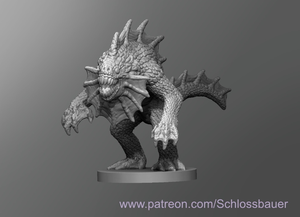 🧜‍♂️ Castlevania merman・Free 3D File for ・Cults