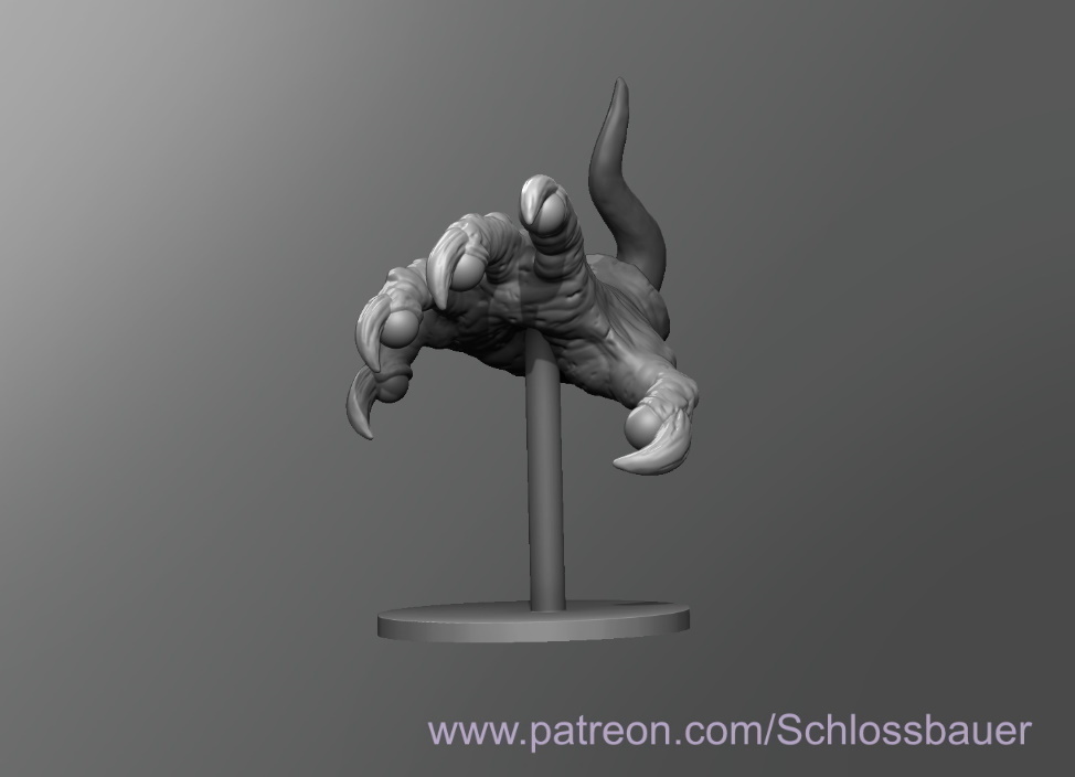 👹 Wallmaster・Free STL File for ・Cults