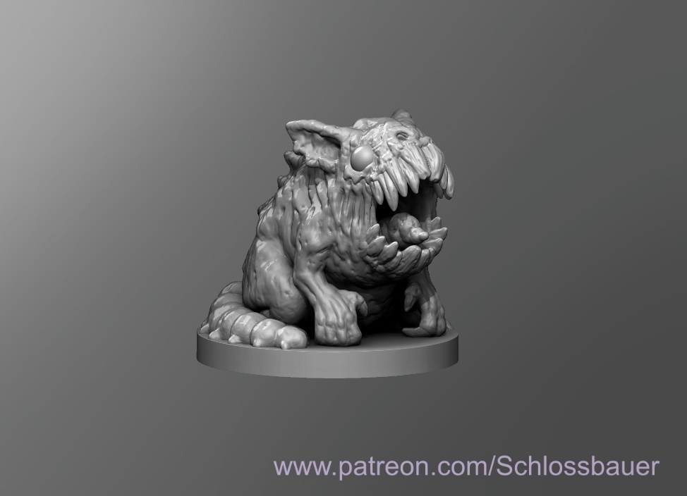 🐀 Innsmouth Rat・Free STL File for ・Cults