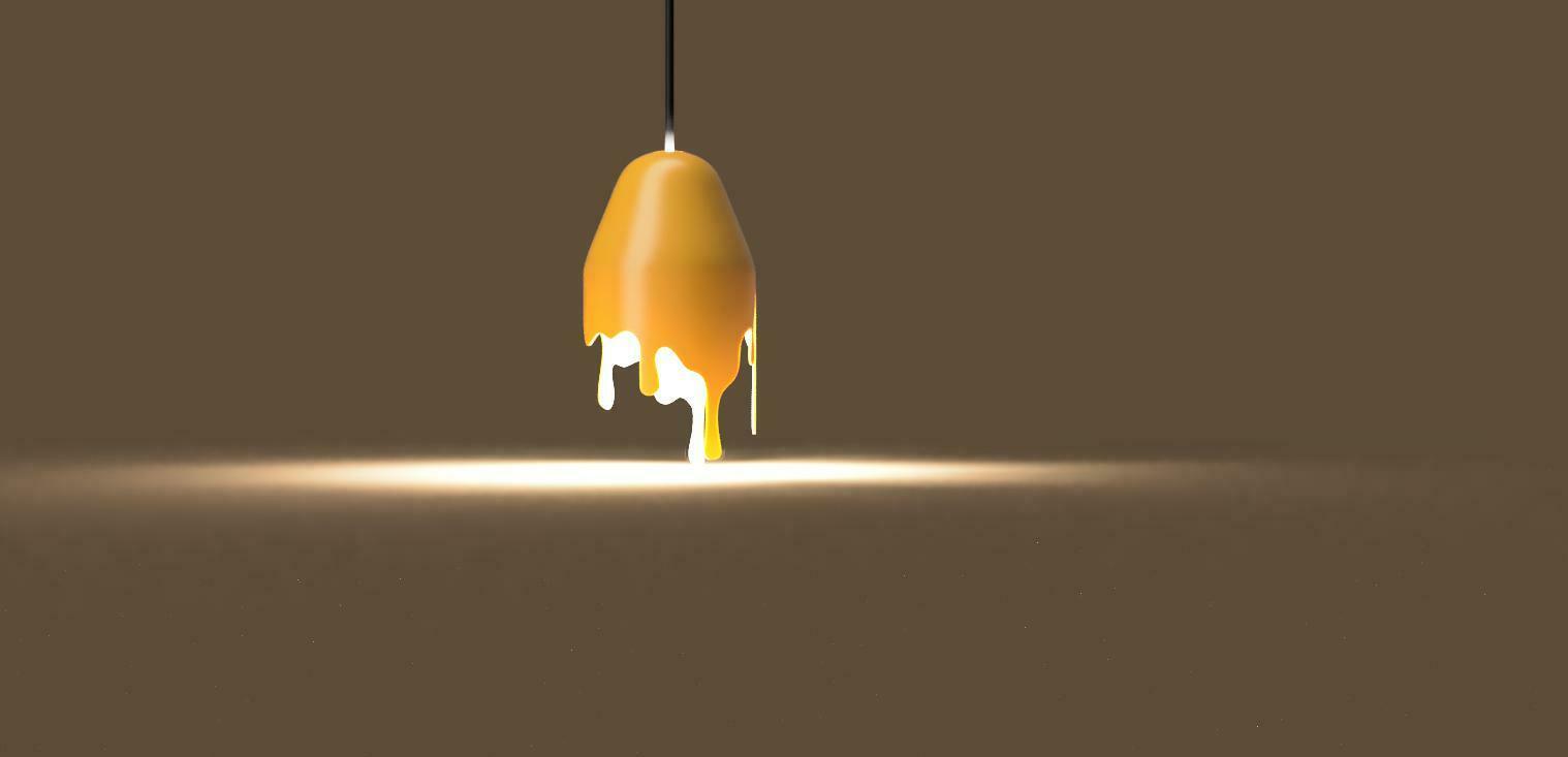 STL file Dripping lamp 🔦 ・3D print object to download・Cults