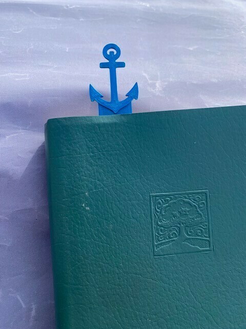 Free 3D file Anchor Bookmark ⚓ ・3D printer design to download・Cults