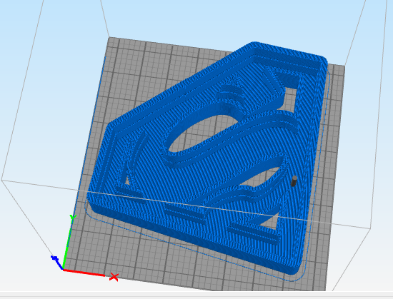 STL file Illuminated sign with Superman logo 🦸‍♂️・3D printable model to ...