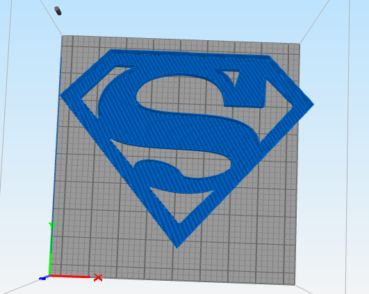 STL file Illuminated sign with Superman logo 🦸‍♂️・3D printable model to ...