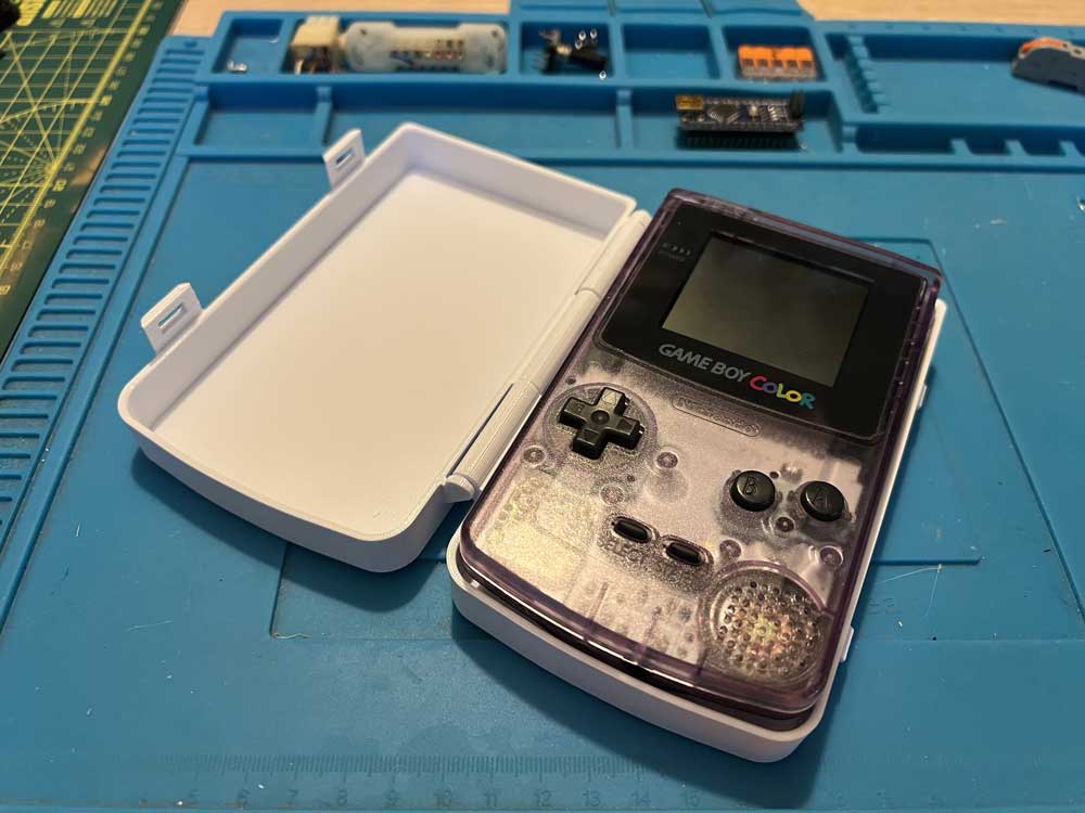Free STL file Game Boy Color box case STEP 3D print design to download Cults
