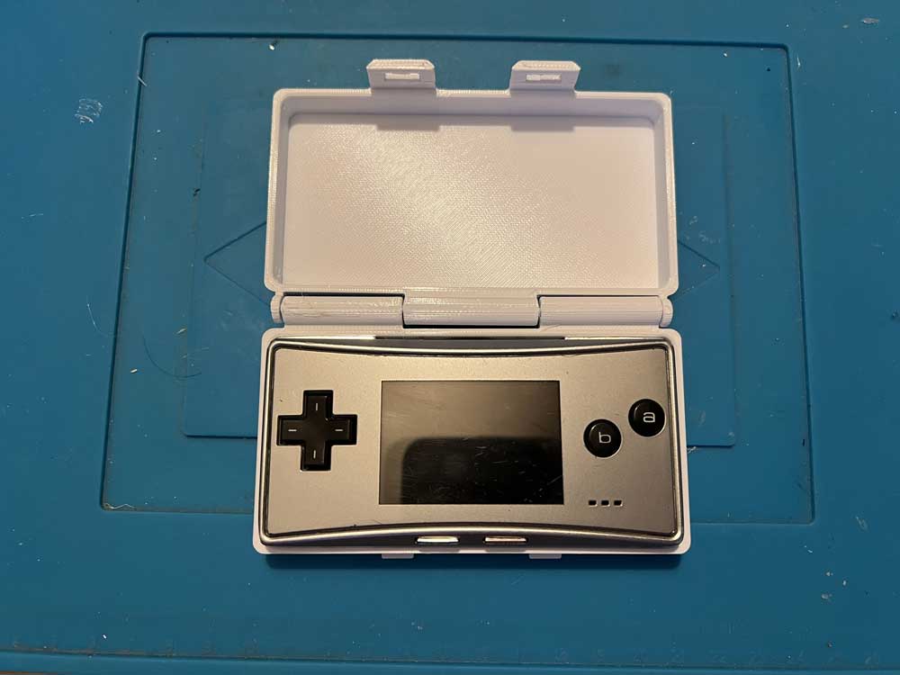 Archivo STL gratuito Estuche Game Boy Micro Box 👦 (STEP)・Design para ...