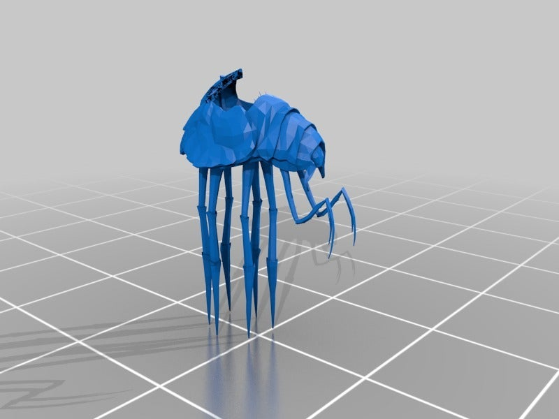 Free STL file Silt Strider 🎲 (OBJ)・3D printer design to download・Cults