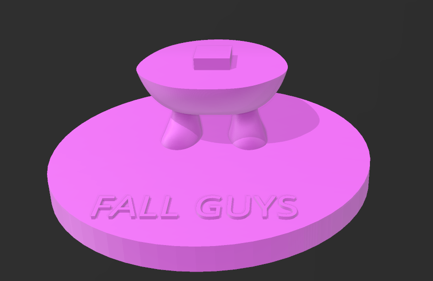 🍂 Fall Guys controller stand holder smartphone・ STL File for ・Cults