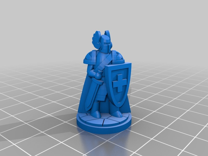 Free 3D file Order of the Red Cross Paladin Cleric pathfinder DnD D&D ...