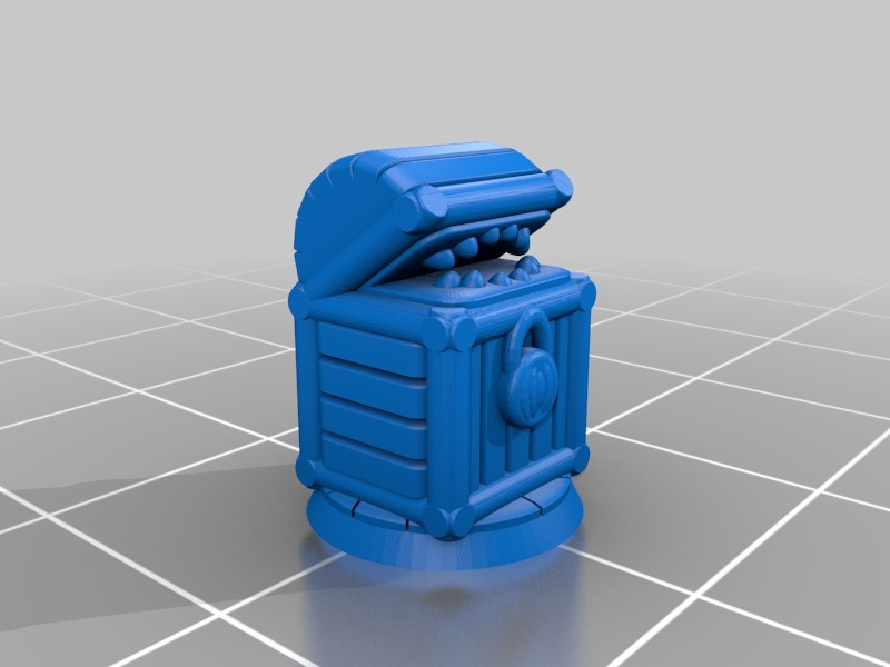 Fichier 3D gratuit Pet Mimic 28mm D&D DnD Pathfinder Starfinder RPG 👹 ...