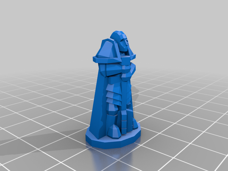Descargar archivo 3D gratis Orden Paladin Cleric pathfinder DnD D&D Low ...