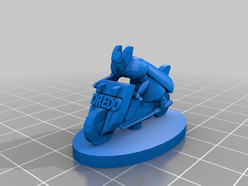 Archivo 3D gratis Paladín Dredd en Holy-Cycle #multiverso #tácticas de ...