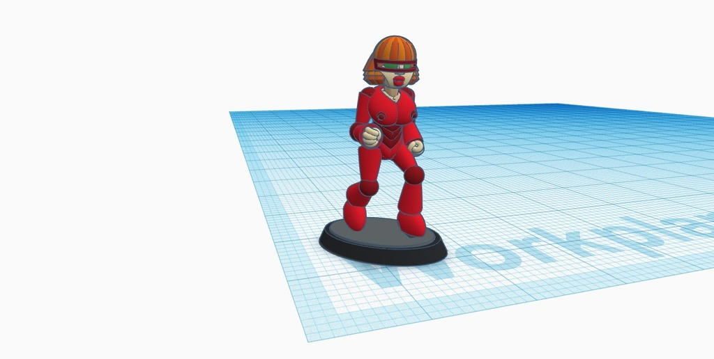 Free 3D file 28mm Roller Girl Decker DnD D&D Pathfinder Starfinder ...