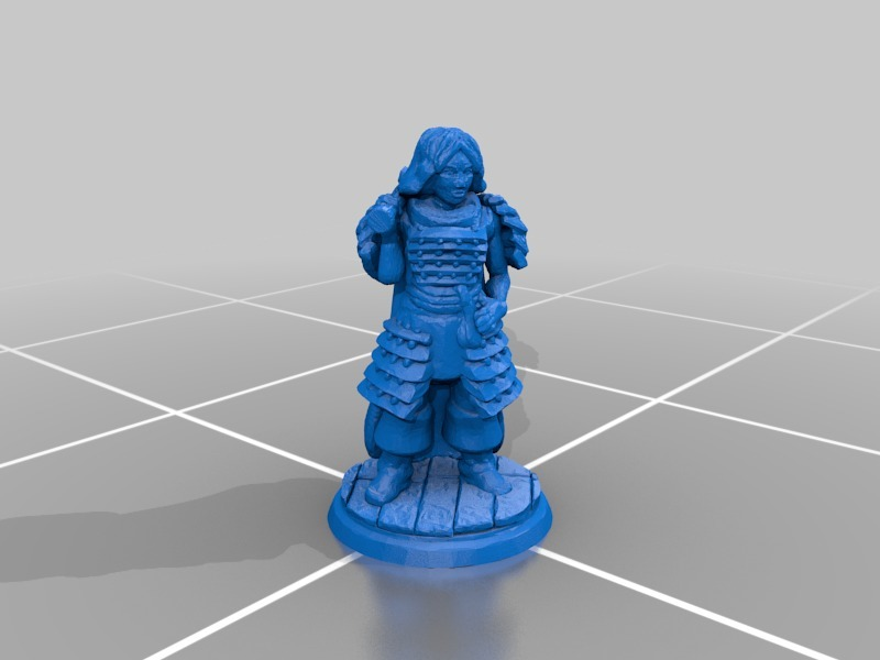 Archivo 3D gratis Clérigo femenino #D&D #DnD #Pathfinder #pocket ...