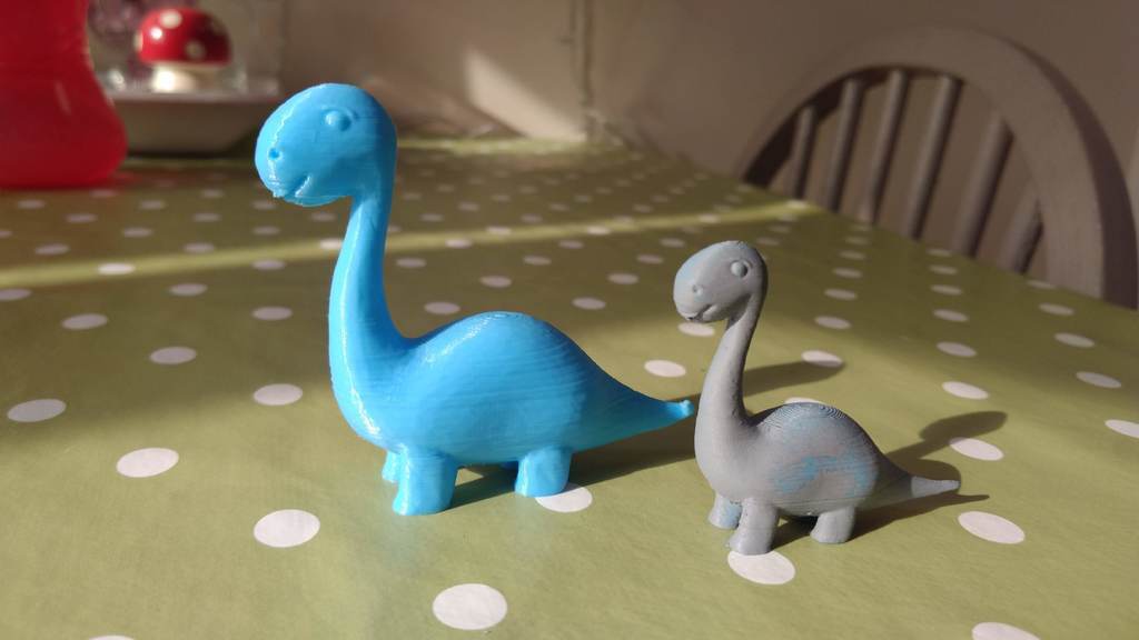 Free STL file Diplodocus (Long Neck as my child calls it) 🧒 ・3D print ...