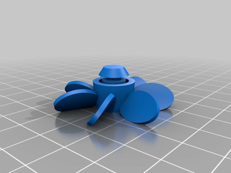 Free STL file Toy submarine with spinning propeller 🚁 ・3D printable ...
