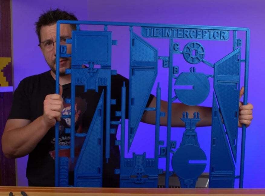 3D printing Tie Fighter Interceptor Kit Card・Cults
