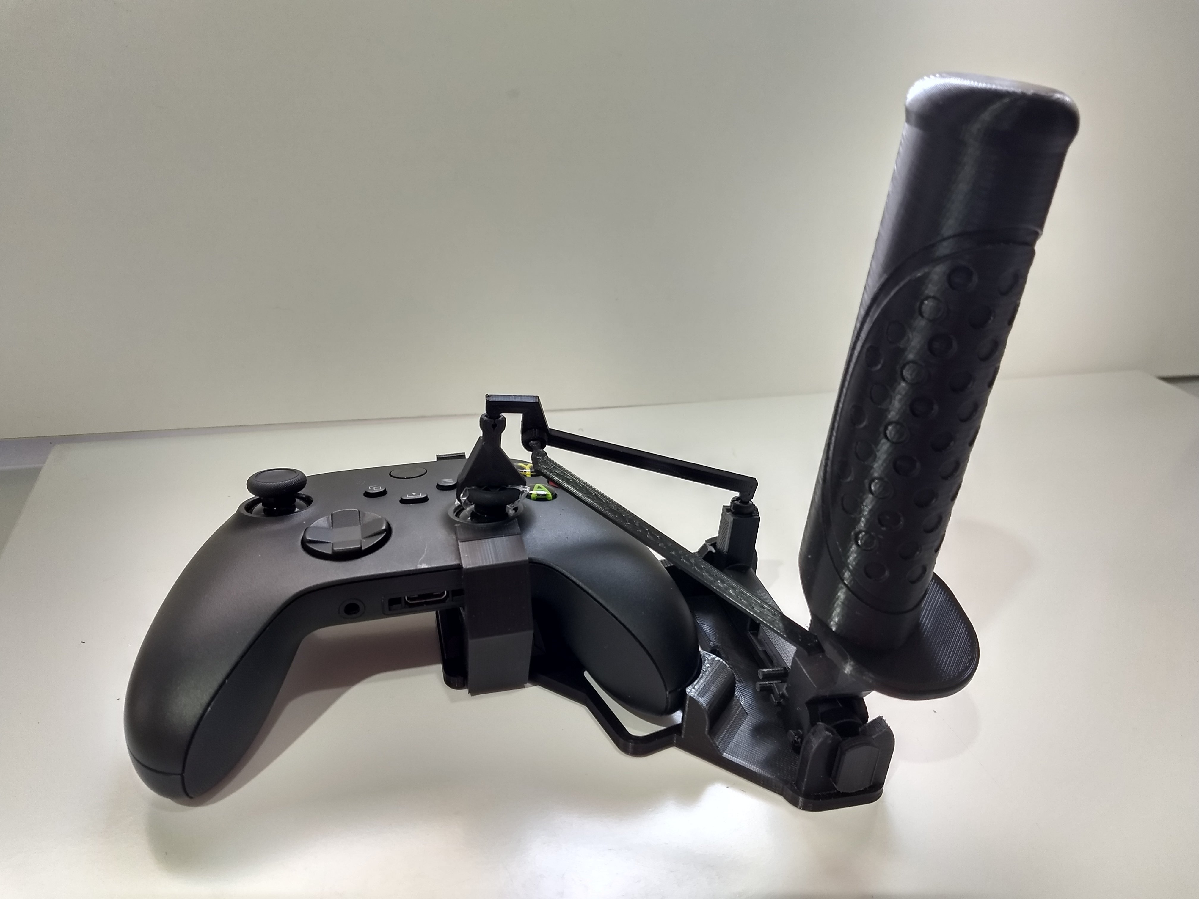 3D printable Snap-on XBOX gamepad HOTAS joystick・Cults