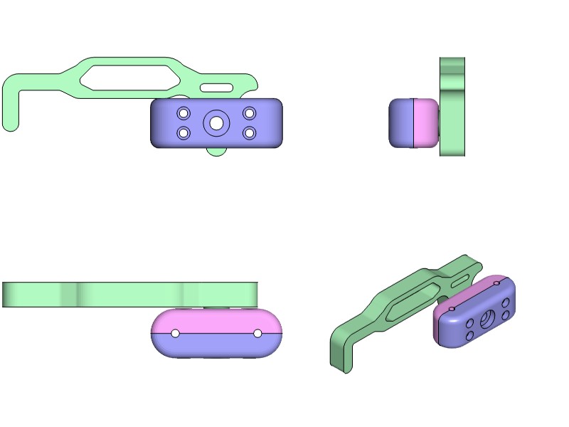 STL file Garden fence, fence, door handle, door handle. 🚪 ・Design to ...