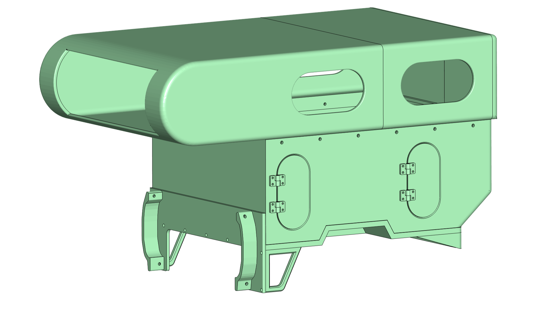 🚗 RC4WD Trailfinder 2 TF2 Hilux Toyota Scaler Crawler Camper・ STL File ...