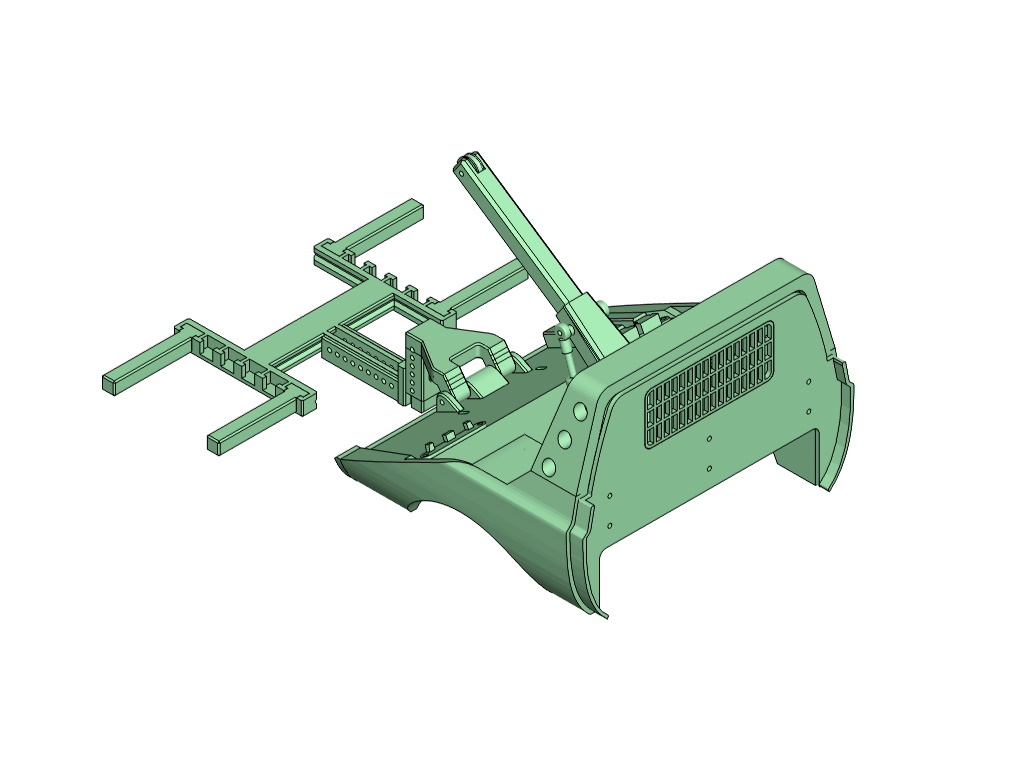 STL file HG P407 Chevy Wrecker RC4WD Tow-Truck 🚗 ・3D printer design to ...