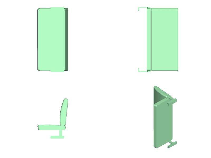 🚗 RC Car Bench Seat Crawler Scaler Truck Oldtimer Tamiya・ STL File for ...