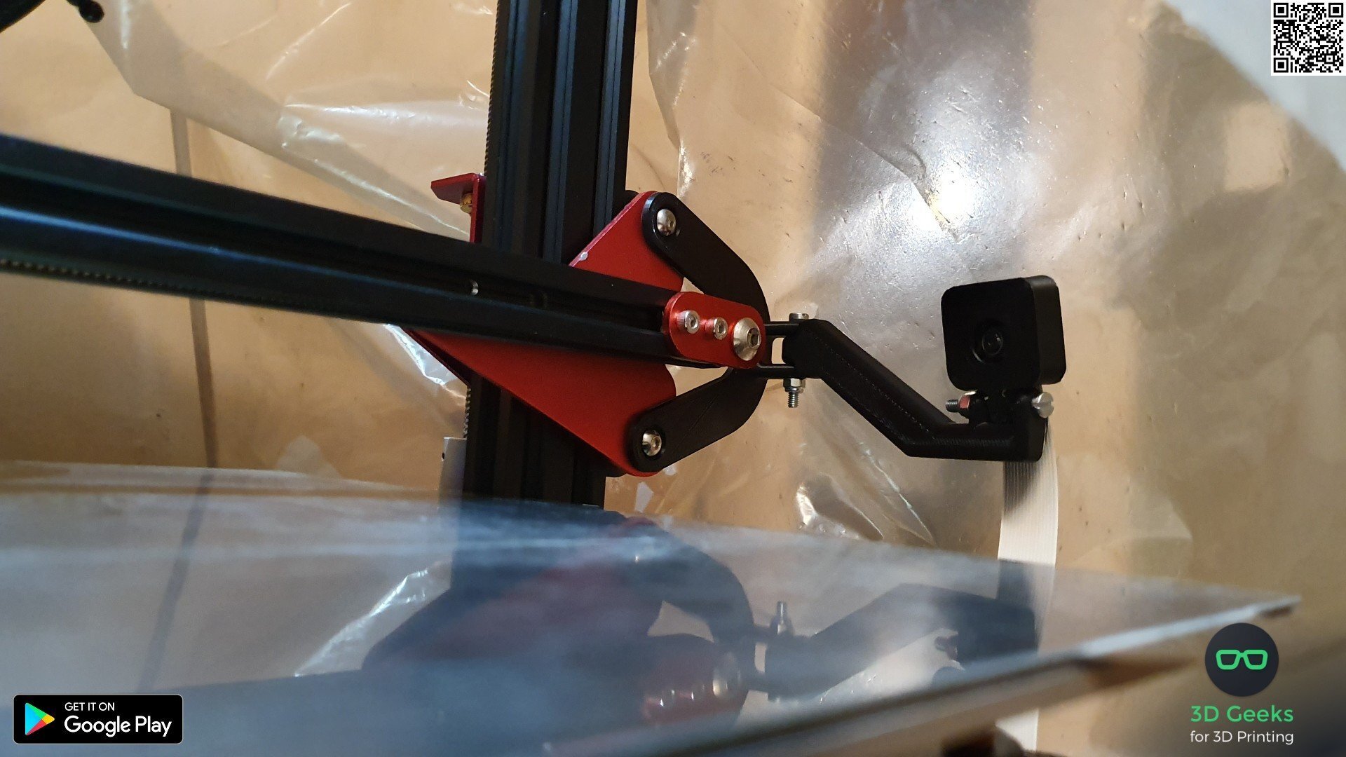 📷 CR-10s Pro x-axis camera mount・3D Print・Cults