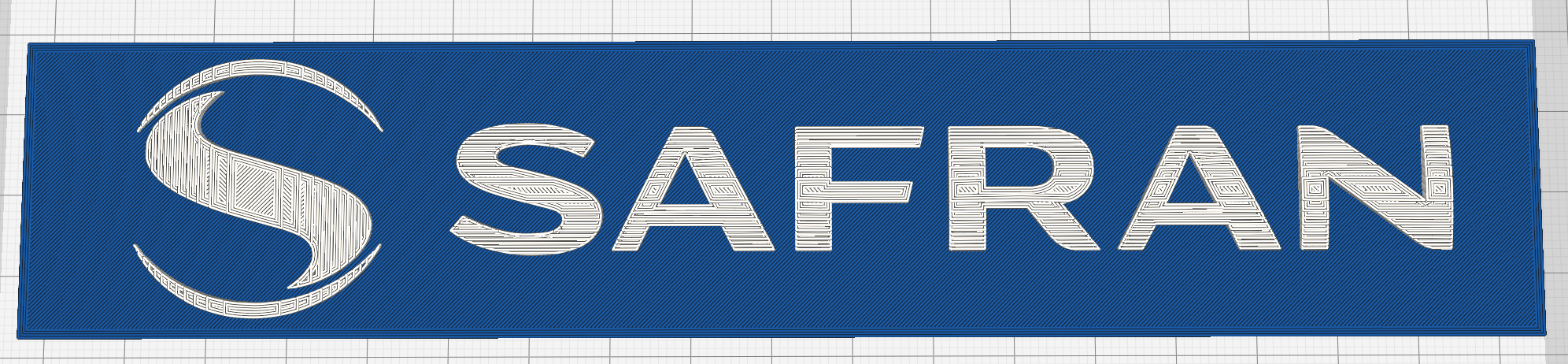 STL file Safran logo 👽 ・3D printer design to download・Cults