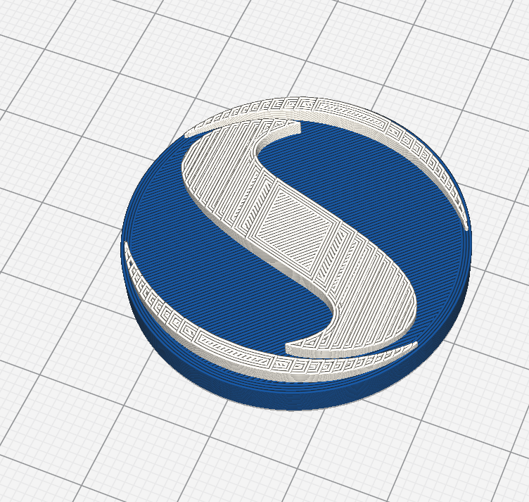 STL file Logo S Safran 👽 ・3D printer model to download・Cults