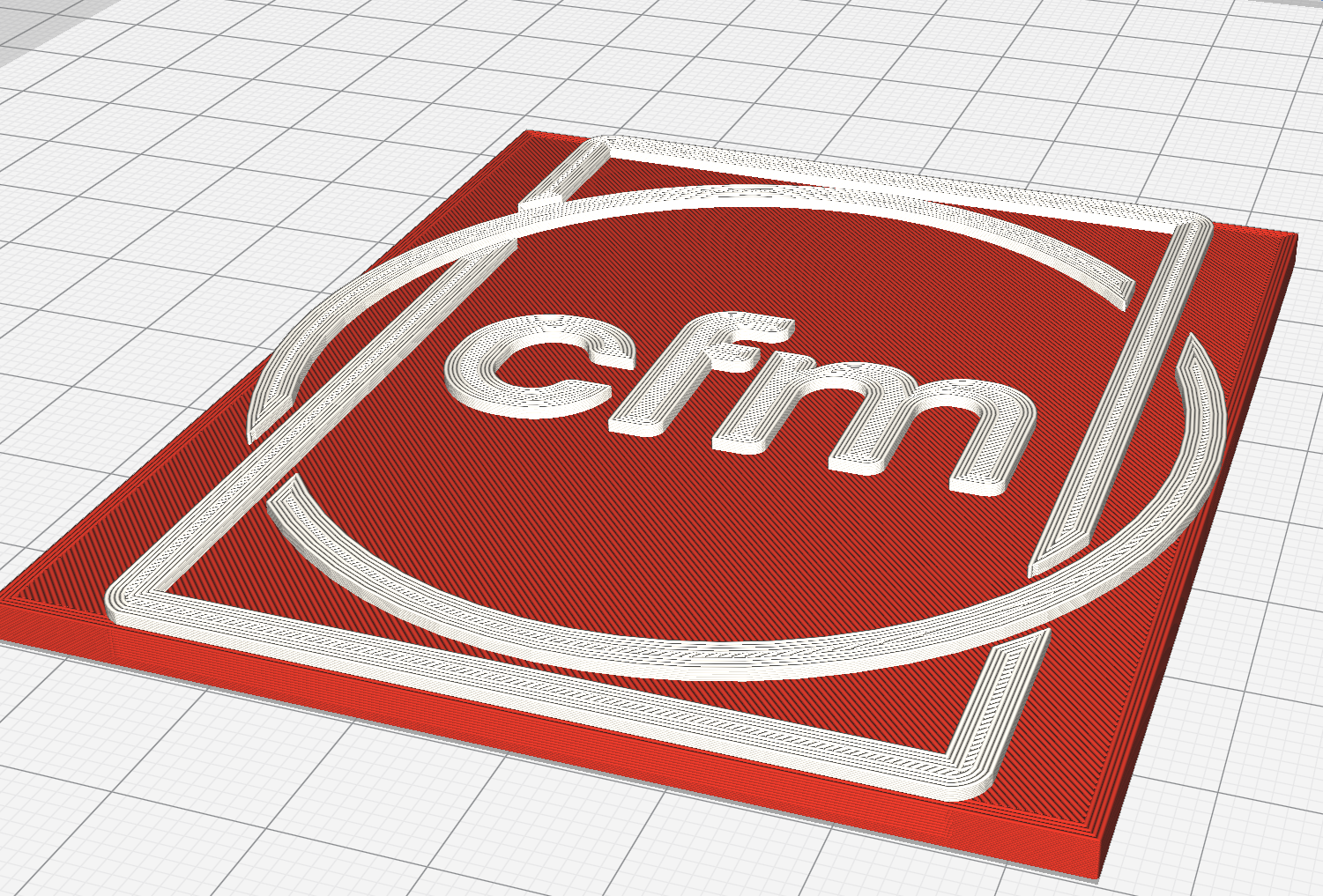 STL file CFM Logo 👽 ・3D print object to download・Cults