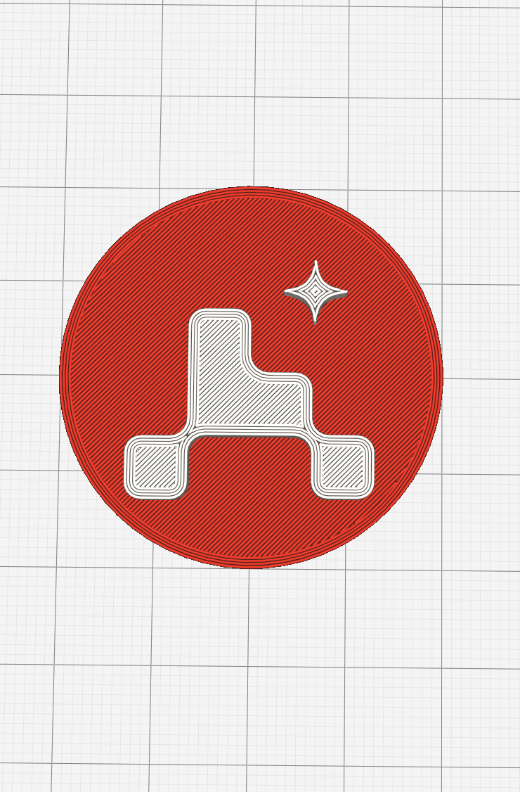 STL file Mars 2020 Perseverance Logo 🛰・3D print object to download・Cults