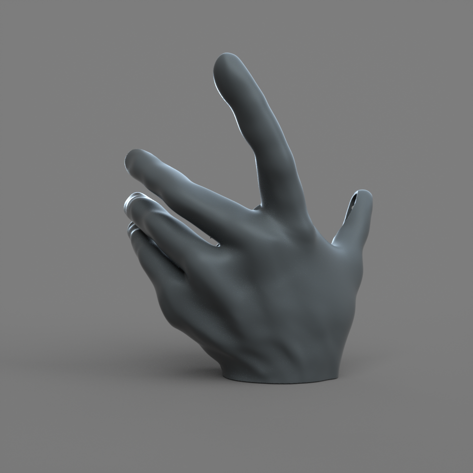 😷 Mask cover mask - COVID - HAND・ STL File for ・Cults